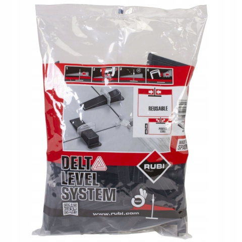 RUBI SYSTEM POZIOMOWANIA PŁYTEK KLINY 100 szt. | Sklep z ...